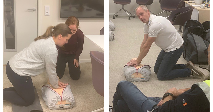 HLR-utbildning på Lerum Energi